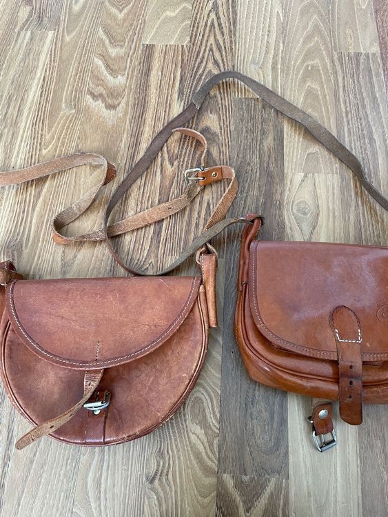 Zwei schöne Ledertaschen | Kaufen auf Ricardo