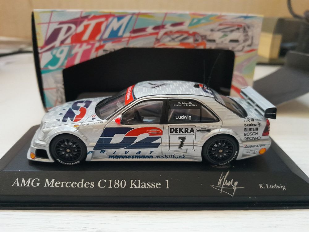 Minichamps 1:43 Mercedes C 180 DTM 1994 Ludwig N° 430 943307 | Kaufen ...