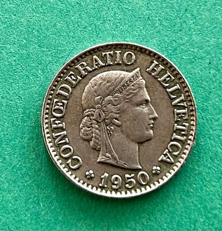 10 Rp. Münze Jahrgang 1950 | Kaufen auf Ricardo