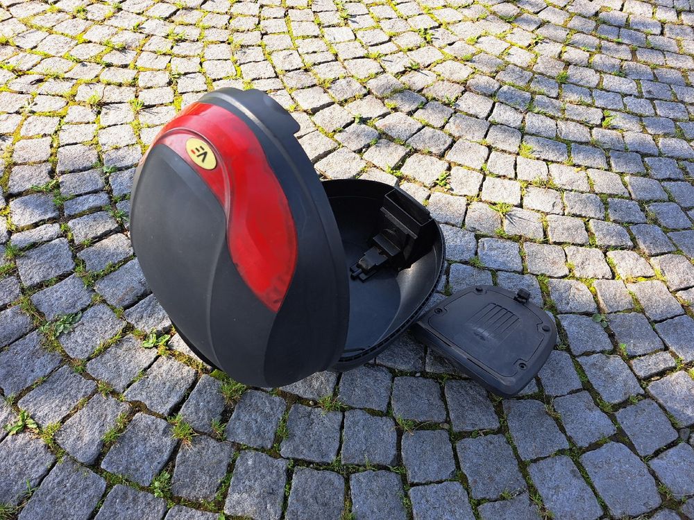 Topcase Motorrad VE, abschliessbar- Helmbox, Top-Case Roller (Gebraucht ...