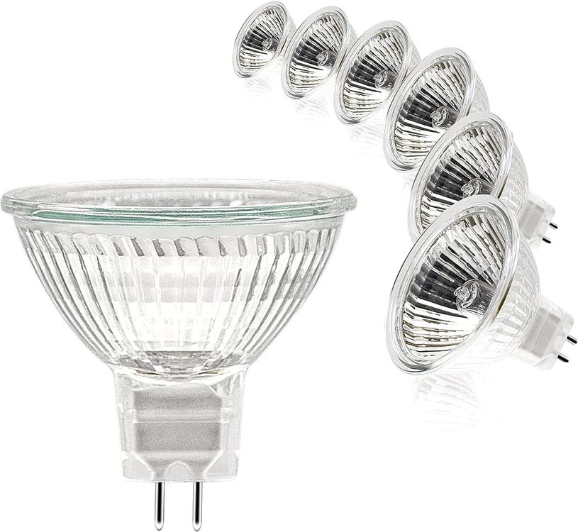 6pcs MR16 Halogen Leuchtmittel Halogen 12V 20W GU5.3 Halogen | Kaufen auf Ricardo