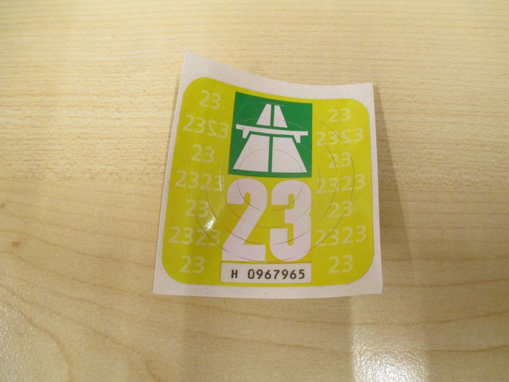 Autobahn Vignette 2023 (Neu und originalverpackt) in Alt St. Johann für CHF 20 – mit Lieferung ...