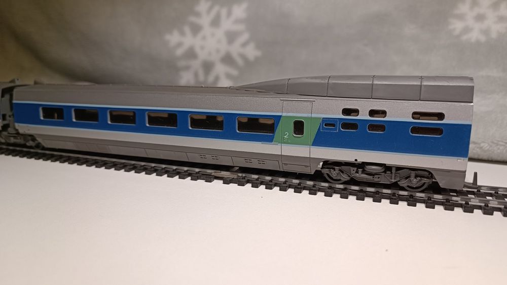 Lima Zugkomposition TGV SNCF Atlantique Silber Blau H0 (Gebraucht) in ...