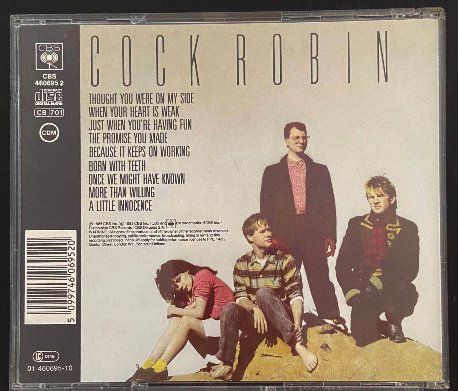 Cock Robin CD Cock Robin (1985) (Gebraucht) in Luzern für CHF 2.95 ...