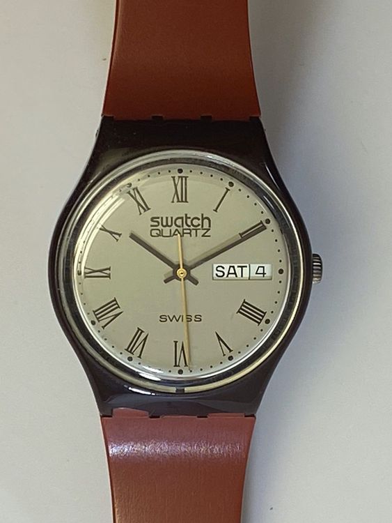 swatch🇨🇭Gent - 1983 - GC700 - 7-Loch Band (Gebraucht) in Pazzallo für CHF 45 – mit Lieferung auf ...