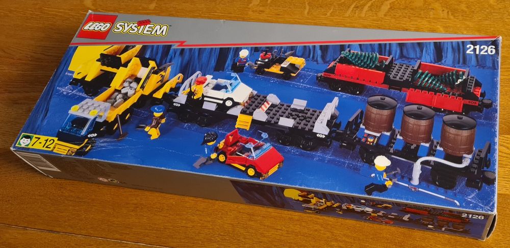 Lego 2126 Train Cars, Güterwagen Set (Neu und originalverpackt) in ...