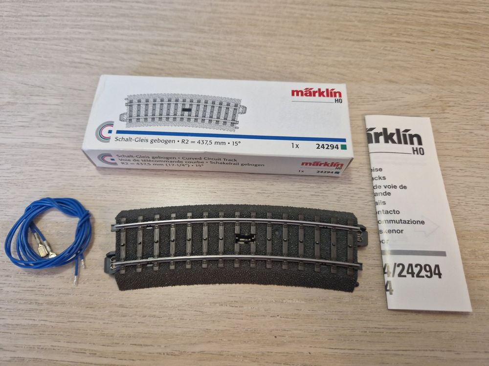 Märklin 24294 Schaltgleis C H0 OVP NEU (Neu und originalverpackt) in ...