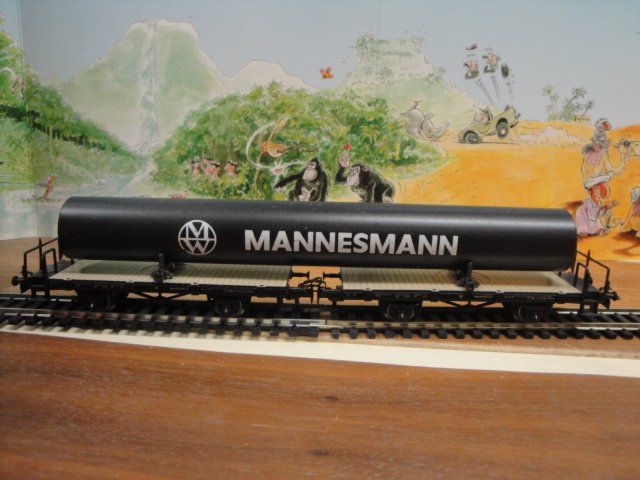 Märklin HO. Double wagons avec tube en métal Mannesmann (Gebraucht) in ...