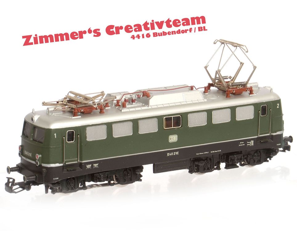 Märklin E-Lok BR 40, grün, H0, WS | Acheter sur Ricardo