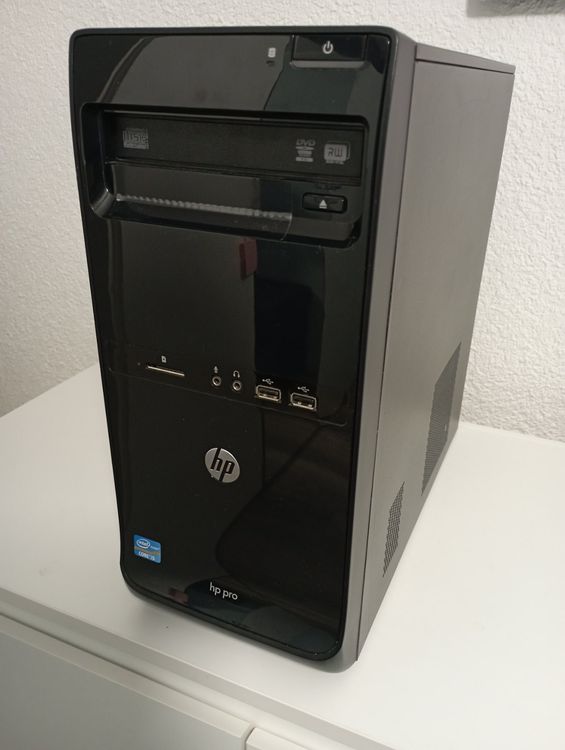 HP Pro 3500 S Desktop, SSD+HDD, Win 11 Home, Office 2019 Pro (Gebraucht ...