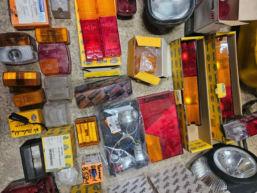 Baumaschinen Anhänger Lampen Blinker Scheinwerfer Pos licht (Neu ...