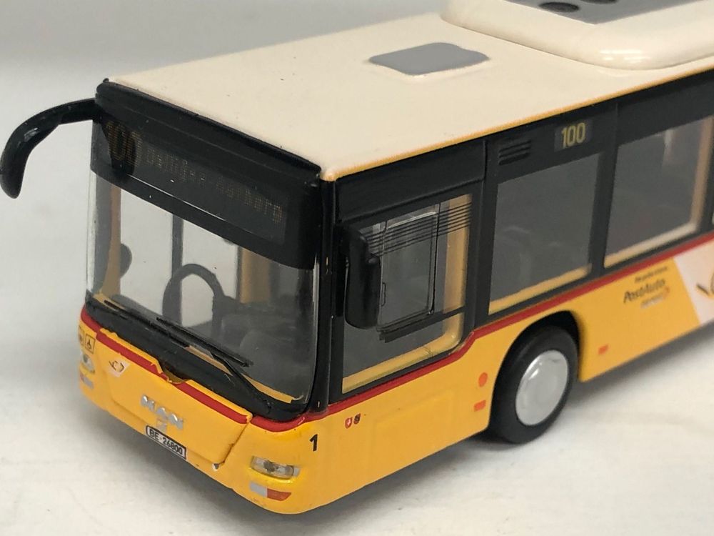 MAN PTT Bus Postauto Schuco 1:87 (Neu und originalverpackt) in Luzern ...