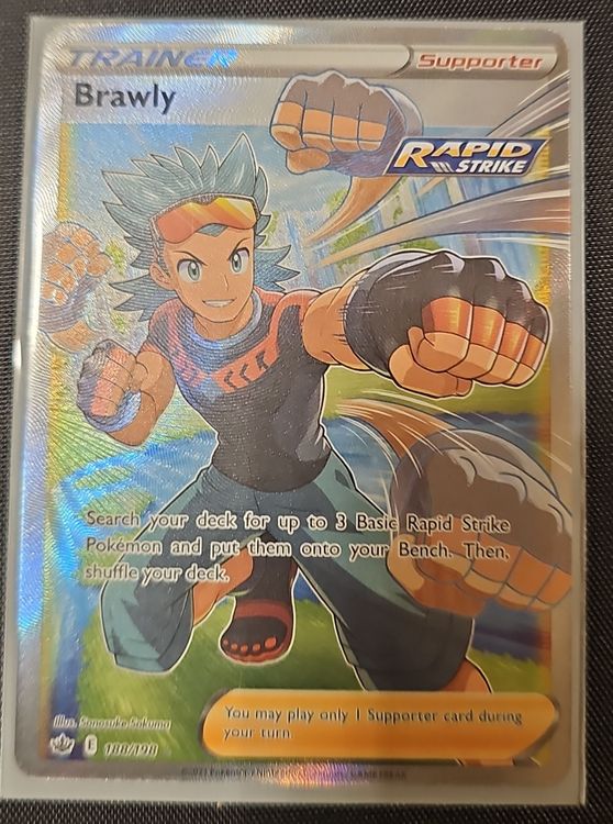 Pokemon Brawly Rapid Strike Trainerkarte (Gebraucht) in Bremgarten AG ...