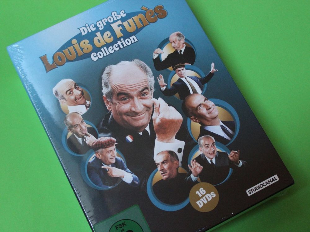 DIE GROSSE LOUIS DE FUNÈS COLLECTION 16DVDs NEU + OVP!!! (Neu und originalverpackt) in Tübach ...