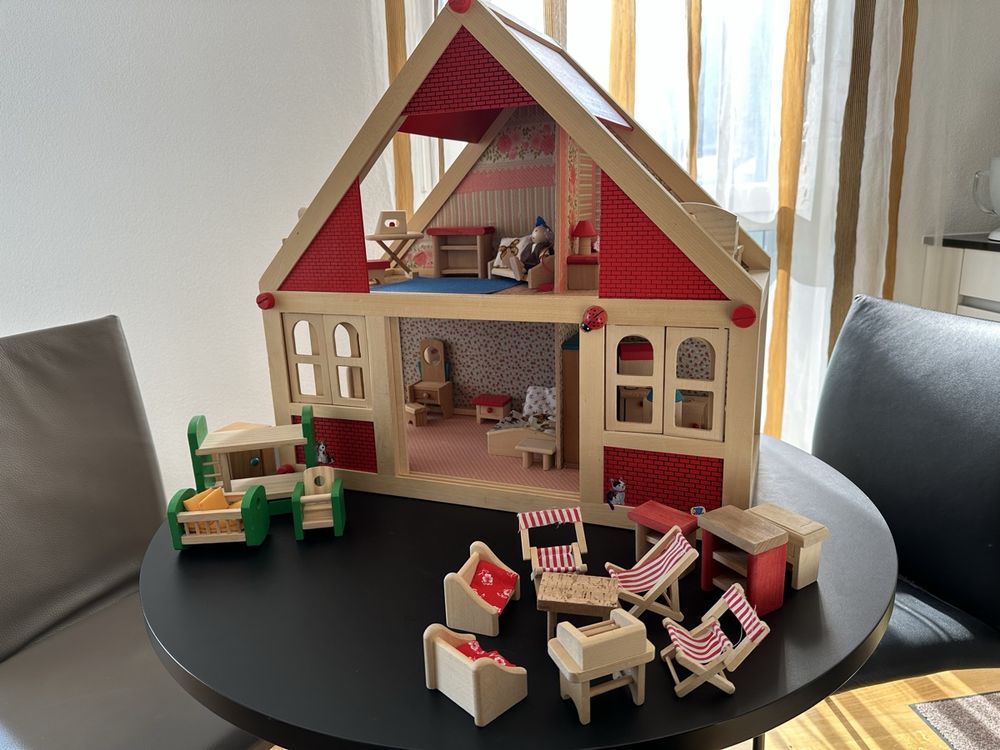 Zubehor Puppenhaus Holz