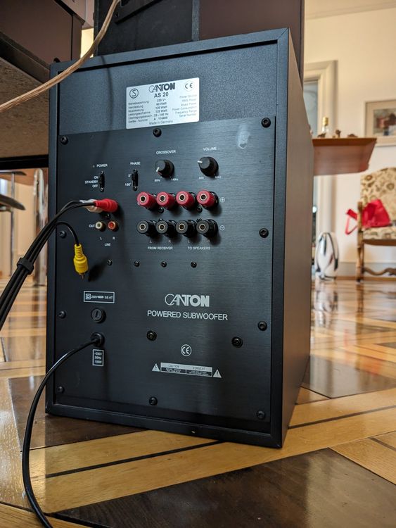 Canton AS20 Aktiv-Subwoofer (Gebraucht) in Luzern für CHF 60 – nur ...