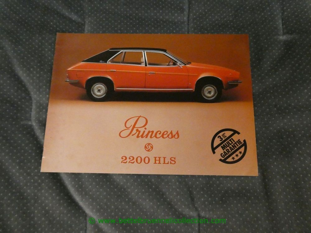 (Austin) Princess 2200 HLS 1977 Prospekt | Acheter sur Ricardo