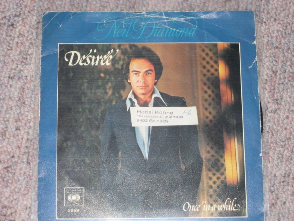 NEIL DIAMOND - DESIREE (Gebraucht) in Steckborn für CHF 2 – mit ...