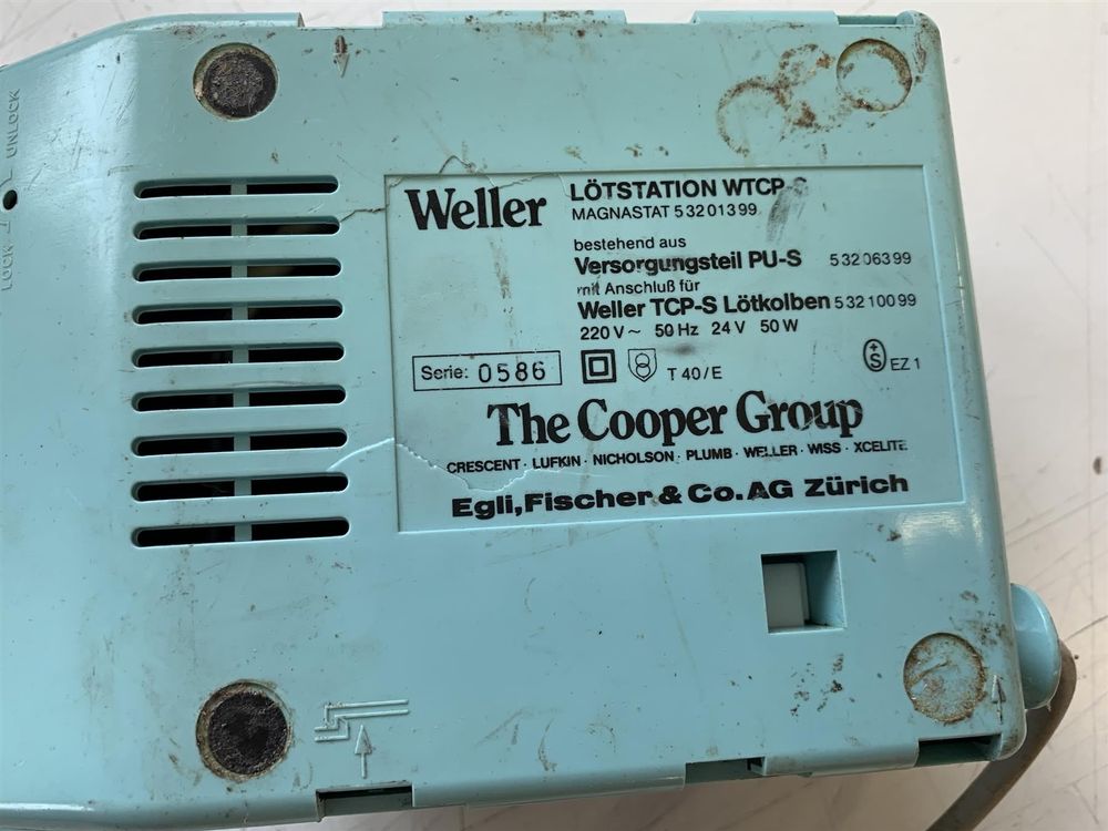 Weller Lötstation WTCP-S mit Lötdraht (Gebraucht) in Hosenruck für CHF ...