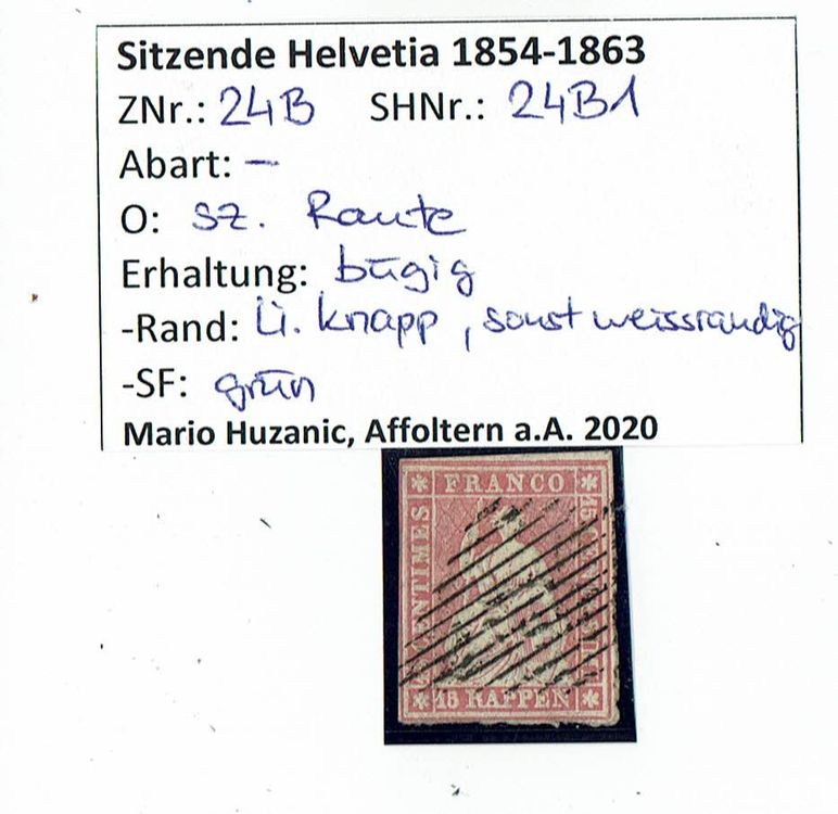 STRUBEL 15RP 24B/B1 S RAUTE BEFUND | Kaufen auf Ricardo