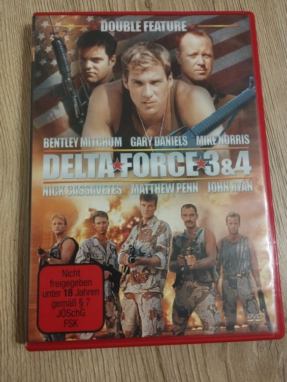 Delta Force 3 und 4 Uncut mit Gray Daniels Mike Norris (Gebraucht) in ...