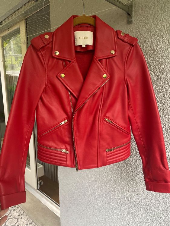 Maje Damen Fr 36 Lederjacke (Gebraucht) in gattikon für CHF 99 – mit Lieferung auf Ricardo kaufen