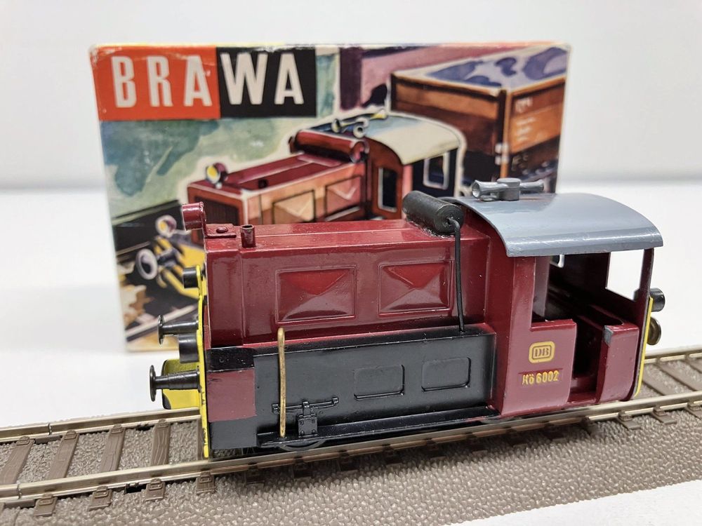 BRAWA 460= Kleindiesellok Köf II - DB Kö 6002 Guss/Metall (Neuf (Voir ...