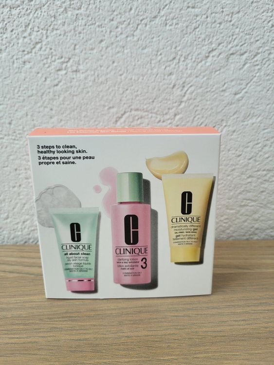Clinique Set 3 Steps Oily Skin, CL 3 60ml, DDM Gel 30ml Neu (Neu und ...