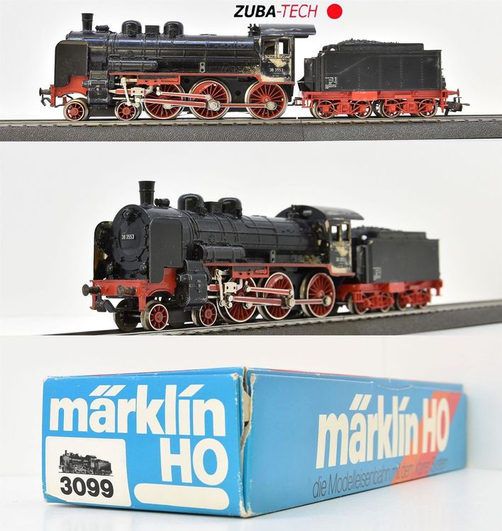 Märklin 3099 Dampflok BR 38 DR H0 WS OVP | Kaufen auf Ricardo