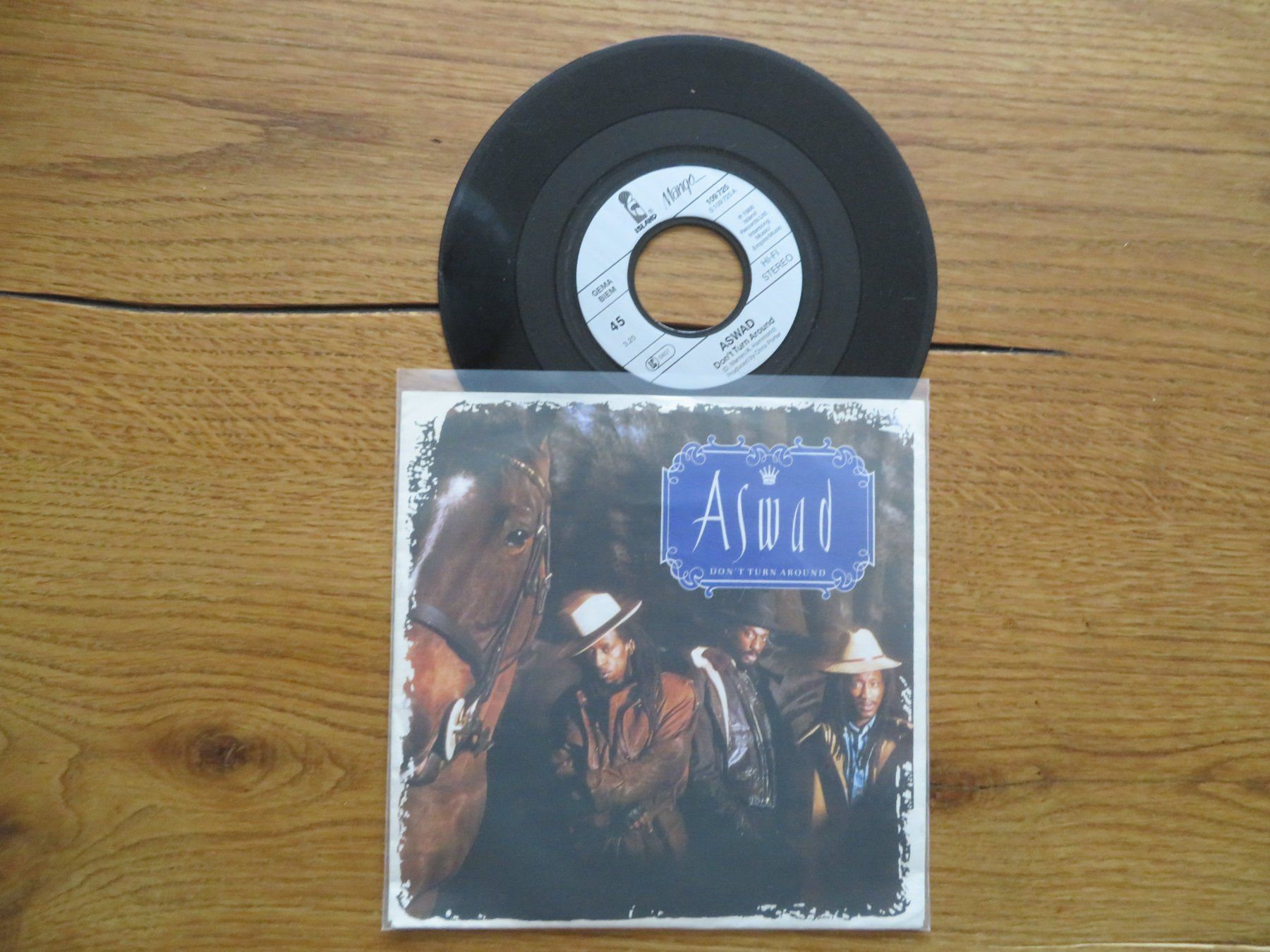 Aswad - Don't Turn Around, Single Schallplatte, Top Zustand! (Neu ...