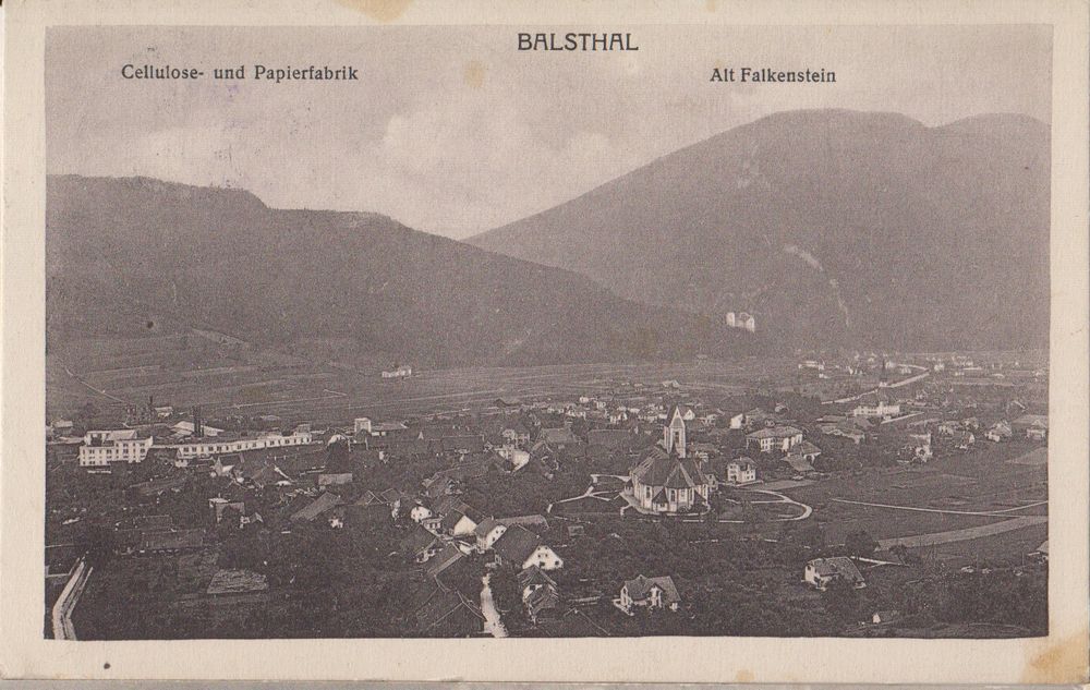 Ansichtskarte BALSTHAL 1912 (Gebraucht) in Eschlikon TG für CHF 10 ...