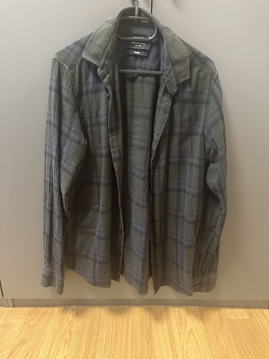 Indigo Hemd, Grösse M, Holzfäller Look für den Herbst! (Gebraucht) in ...