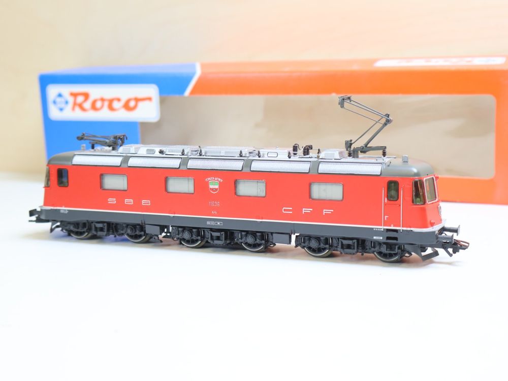 ROCO SBB Re 6/6 E-Lok "Flüsterschleifer" 69731.1 AC Digital (Gebraucht ...