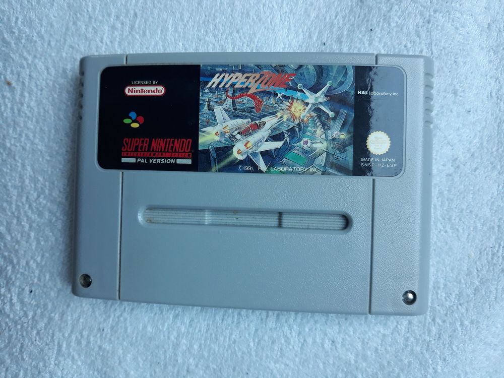 Hyperzone SNES Nintendo PAL | Kaufen auf Ricardo