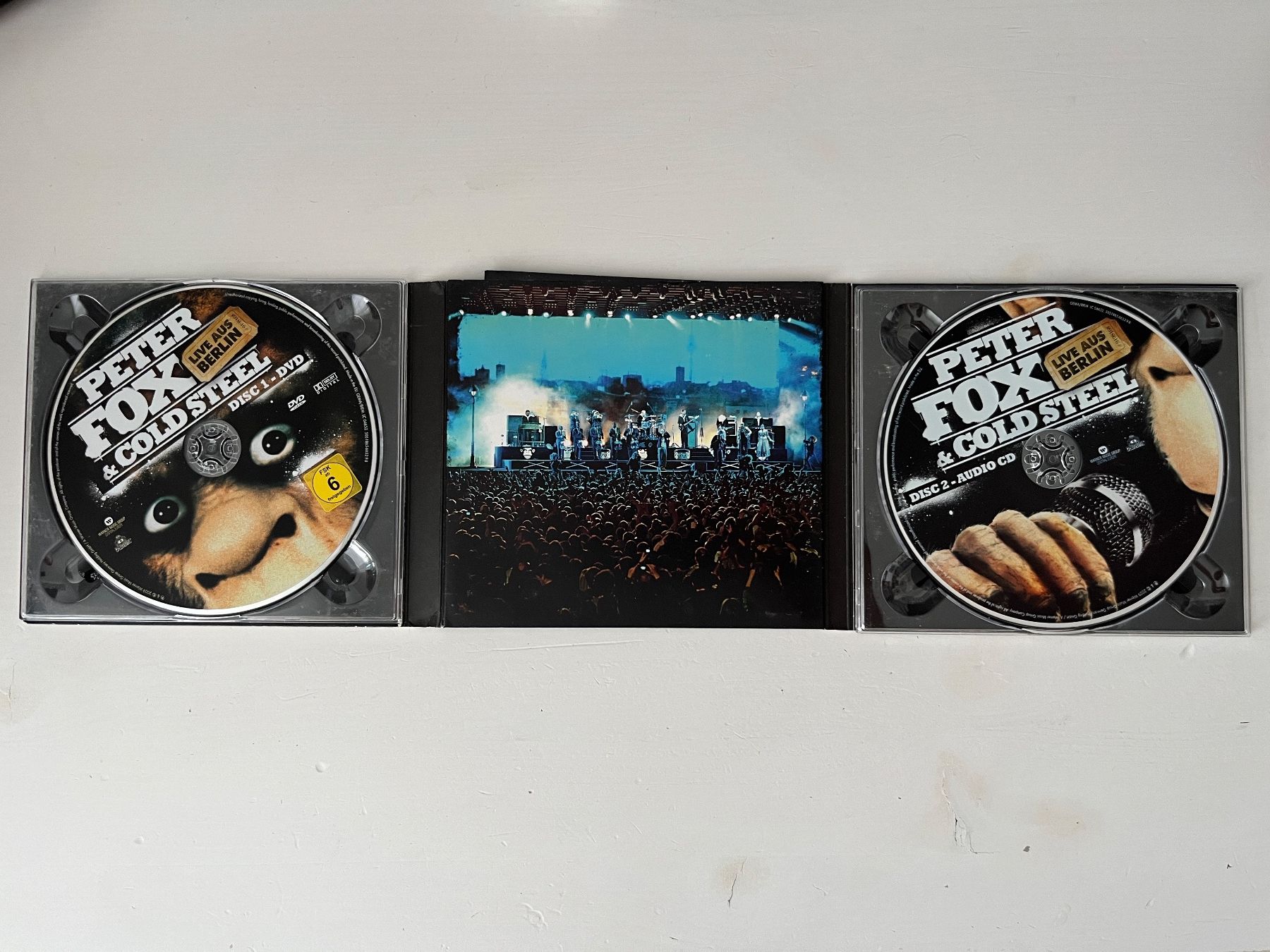 Peter Fox & Cold Steel Live aus Berlin (CD & DVD) Top! (Gebraucht) in ...