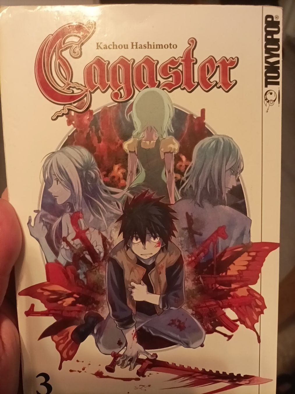 Spannender Manga: Cagaster - Band 3, K. Hashimoto Serie (Gebraucht) in ...