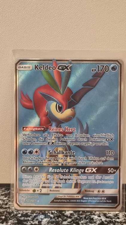 Pokémon – Keldeo GX 🇩🇪 - 219 - Unified Minds (Gebraucht) in Bern für ...
