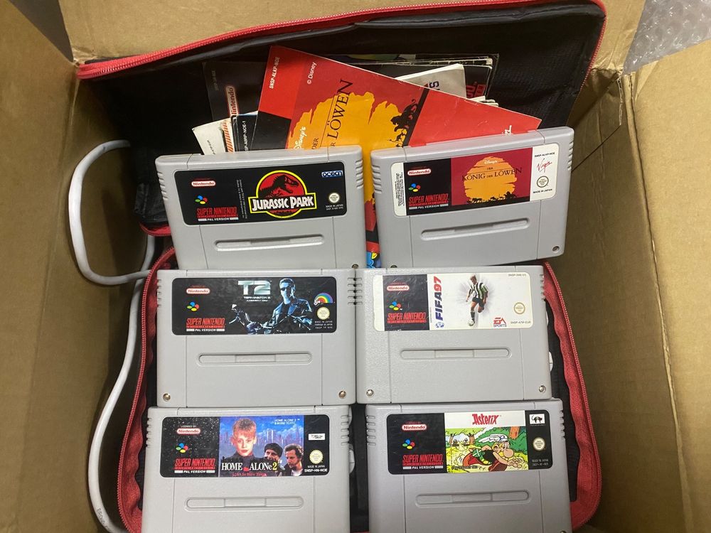 Super Nintendo SNES 17x Spielen SNSP-006 (Gebraucht) in Zürich für CHF ...