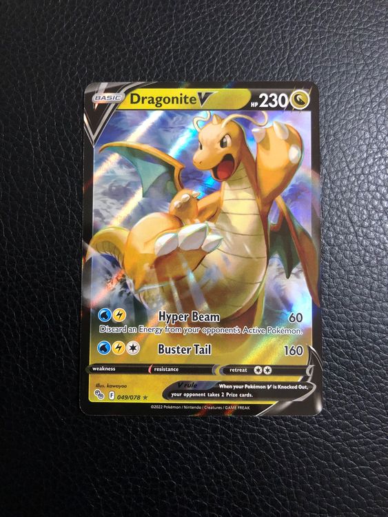 Pokemon GO Dragonite V 49/78 NM Ab 1 (Gebraucht) in Paradiso für CHF 2 ...