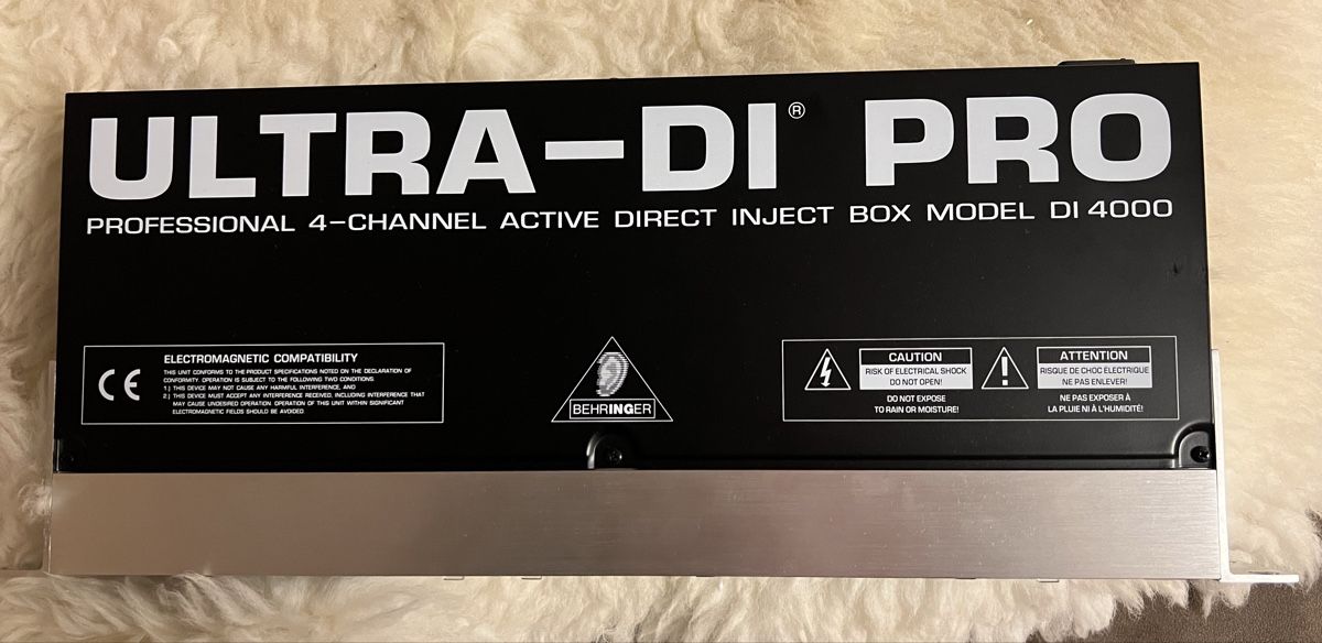 Behringer Ultra DI Pro 4000 (Gebraucht) in Volketswil für CHF 49 – mit ...