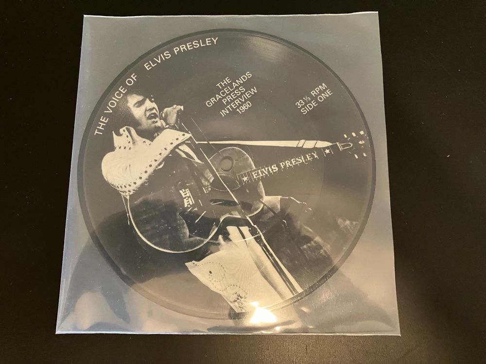 Elvis Presley Picture Disc Single Graceland Press Interview | Kaufen ...