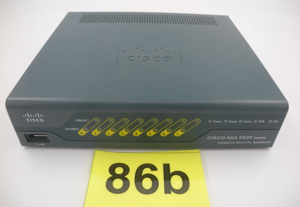 Cisco ASA 505 series Adaptive Security Appliance, Nr. 86b (Gebraucht ...