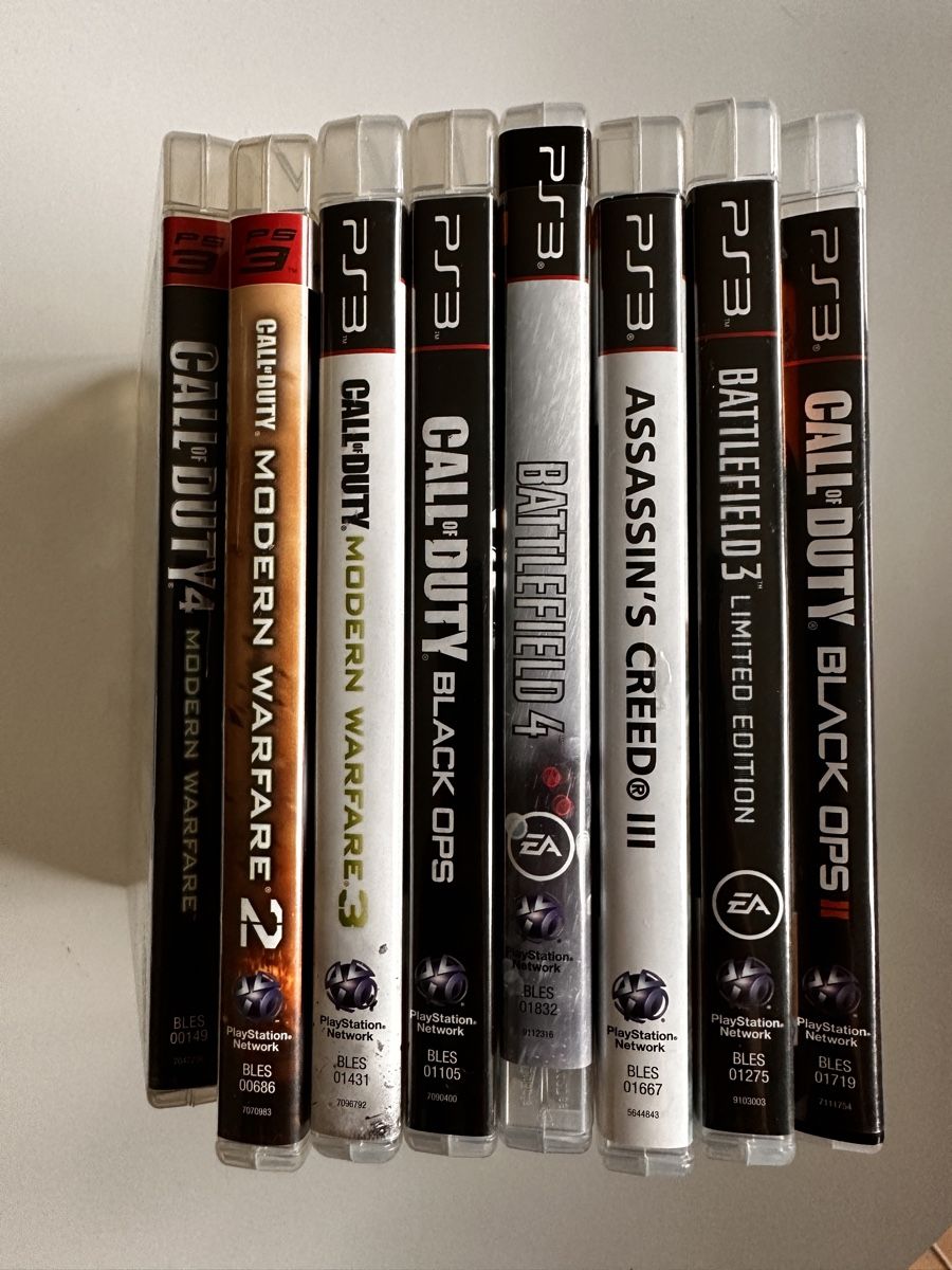 PS3 Call of duty Modern warfare 1/2/3 Black ops 1/2 (Gebraucht) in ...