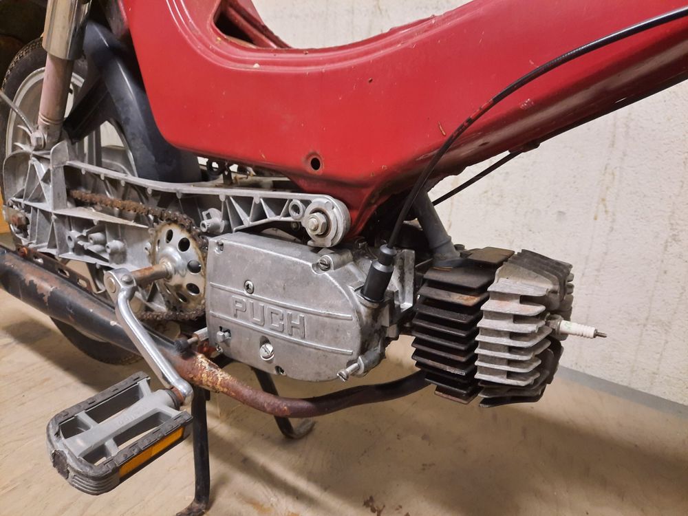 Puch Maxi - II Plus, CH 7592 Mofa Töffli Moped, mit Ausweis (Defekt) in Burgdorf für CHF 71 ...