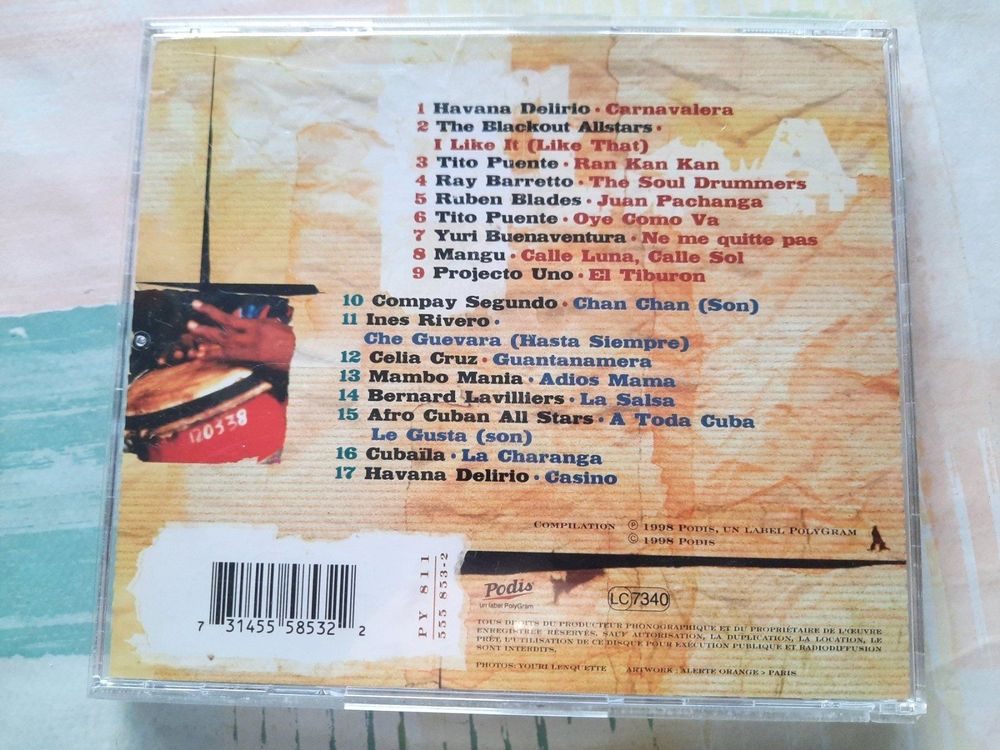 Cd Numéro 1 Salsa (Gebraucht) in Pully für CHF 5 – mit Lieferung auf ...