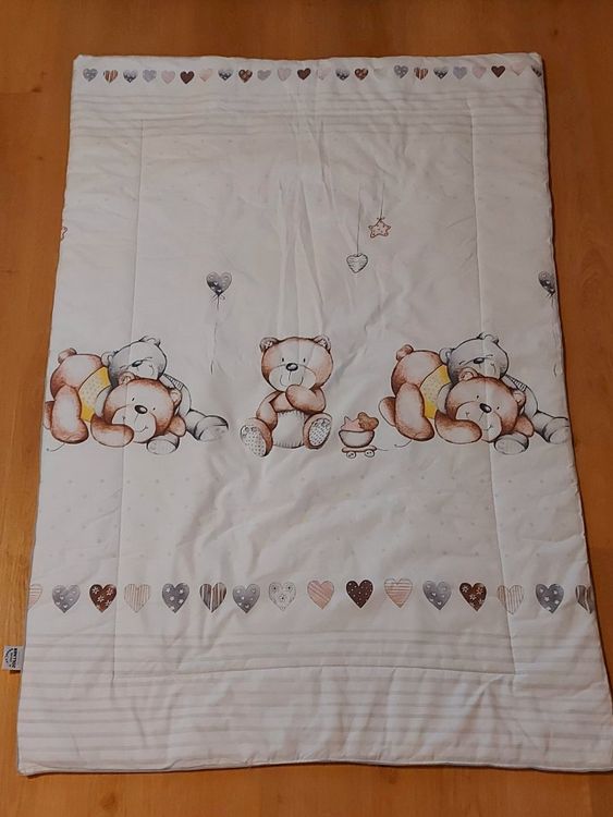 Krabbeldecke Bären Baby Julius Zöllner 90cm x 130cm (Gebraucht) in ...