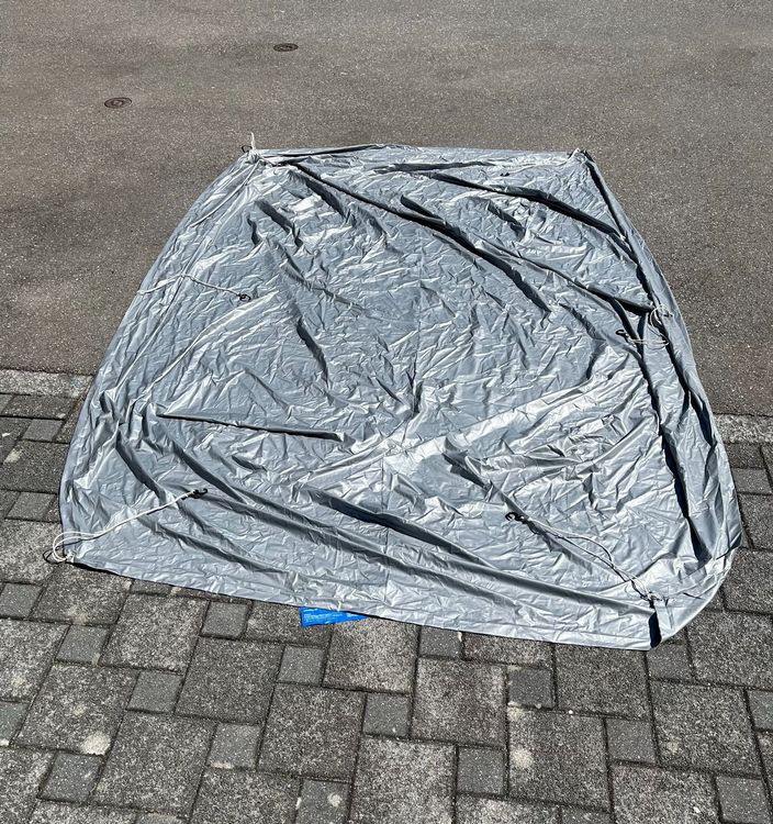 Zwei Wetterschutz / Abdeckblachen / Blachen 155cm X 260cm (Gebraucht ...
