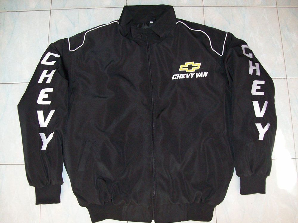 NEU CHEVROLET CHEVY VAN Fan Jacke schwarz alle Größen | Kaufen auf Ricardo