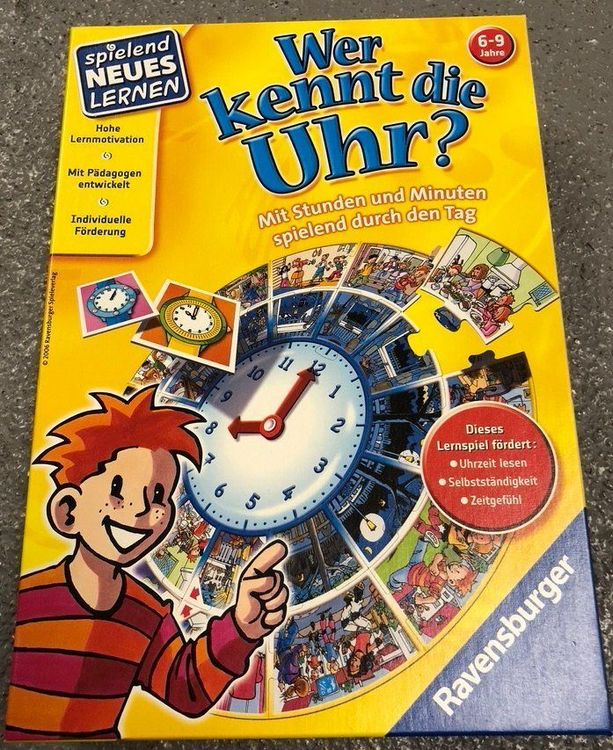 Wer kennt die Uhr? - Ravensburger 25056 | Kaufen auf Ricardo Wer kennt die Uhr? - Ravensburger 25056 | Kaufen auf Ricardo