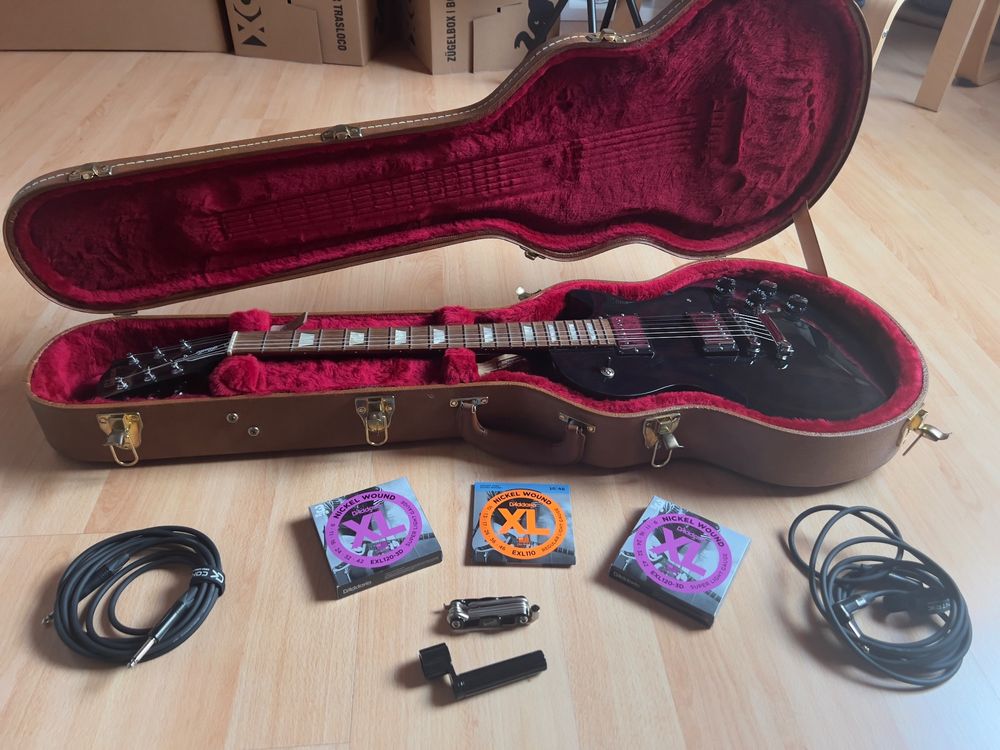 Gibson Les Paul Studio (2018) mit Verstärker (Fender) (Gebraucht) in ...